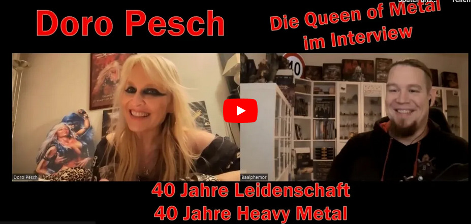 Interview mit Doro - 40 Jahre Leidenschaft - die Queen of Metal im Gespräch