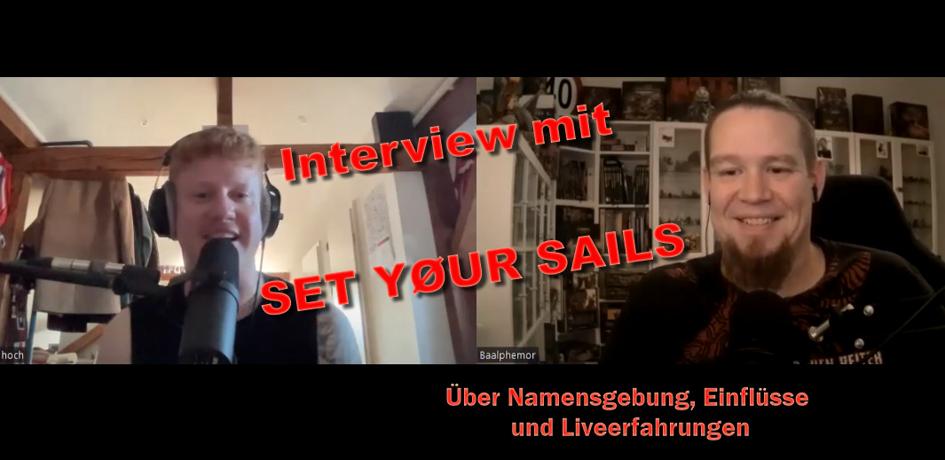 Interview mit SET YØUR SAILS - Nicolai im Talk mit Baalphemor