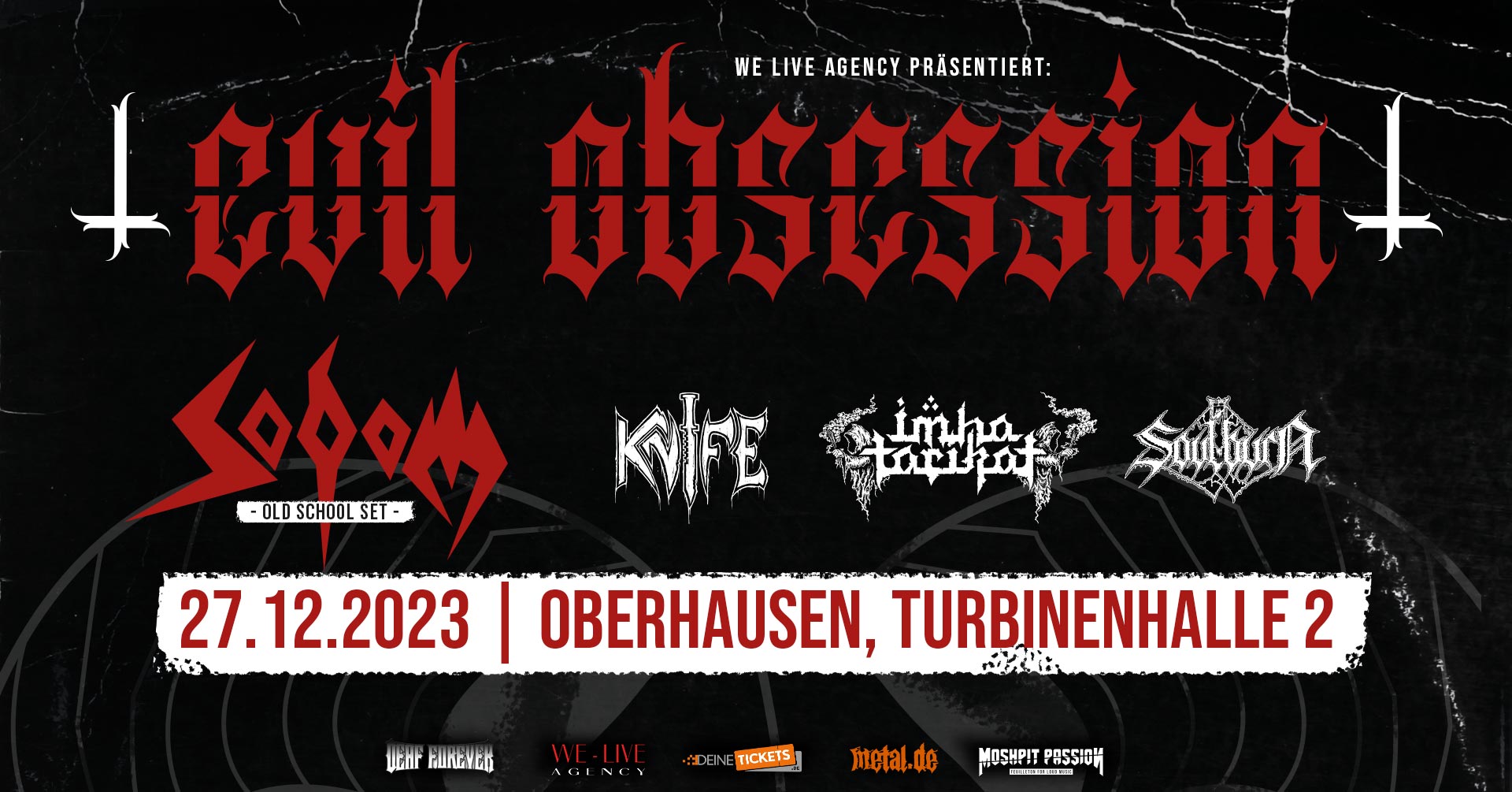 EVIL OBSESSION wahrscheinlich die unheiligste Tour 2023!