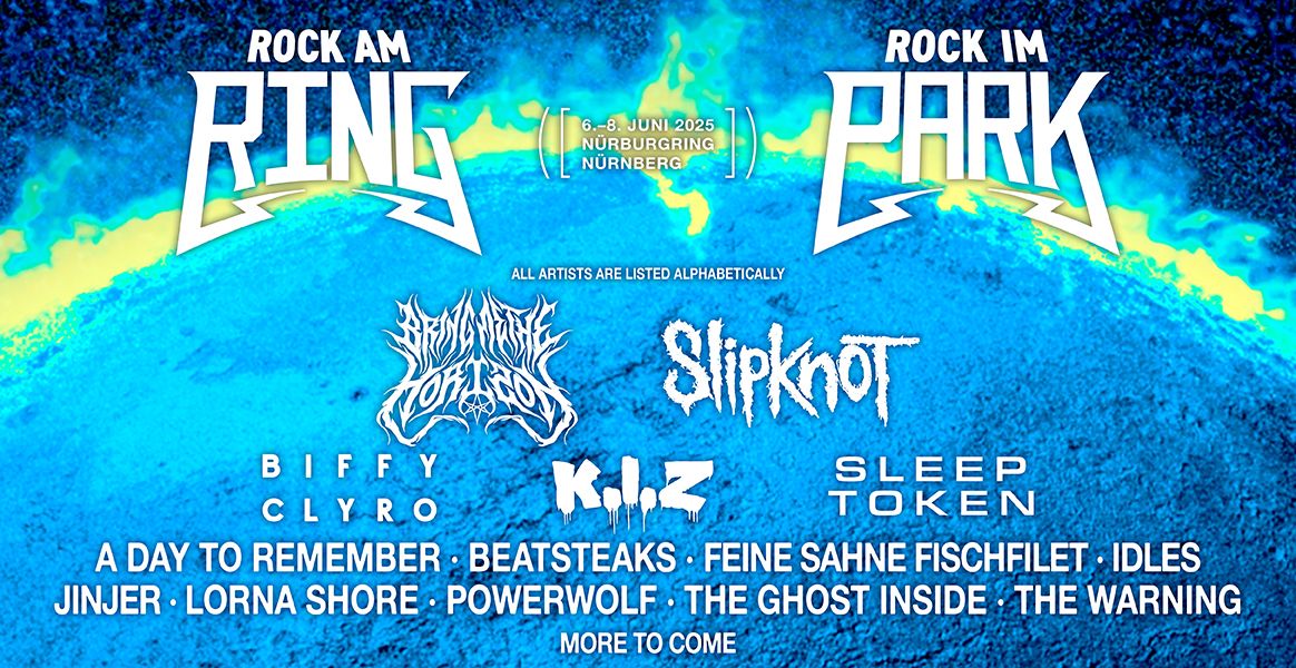 Rock am Ring und Rock im Park 2025 - Erste Bandwelle