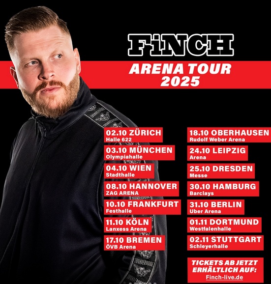 FiNCH auf Arena Tour 2025