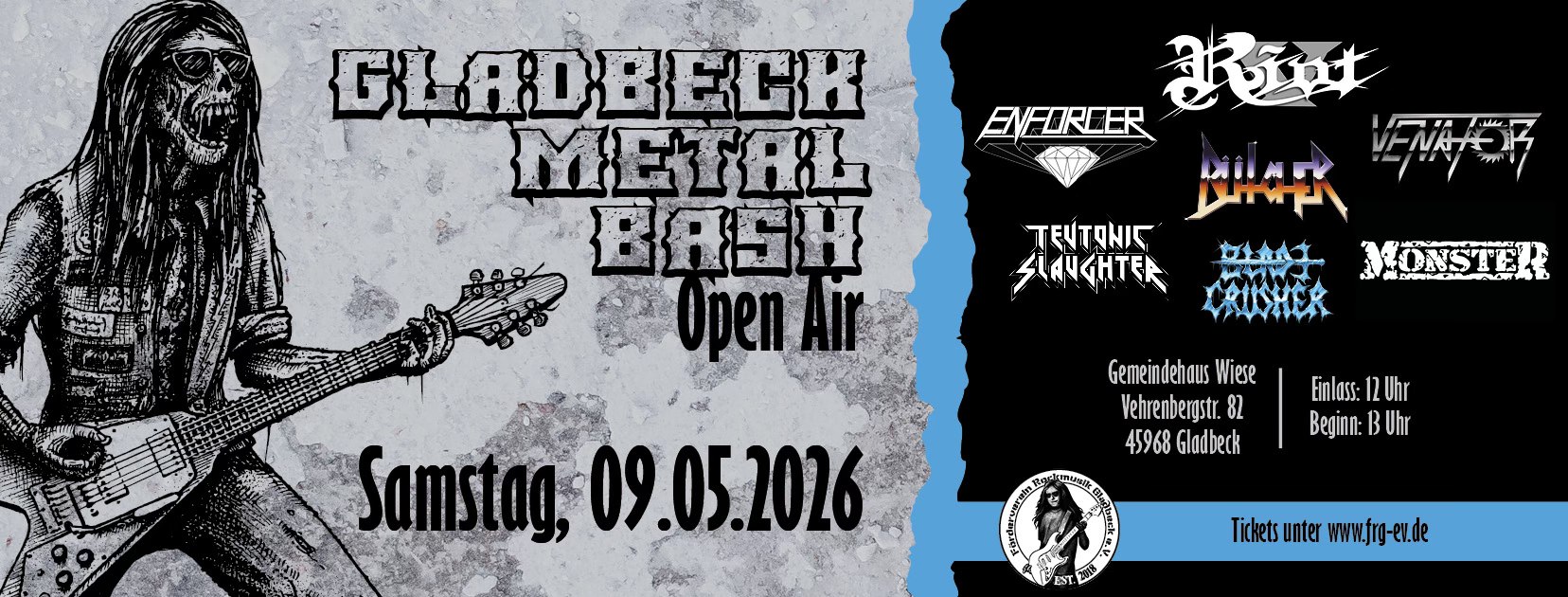 Gladbeck Metal Bash Open Air 2026